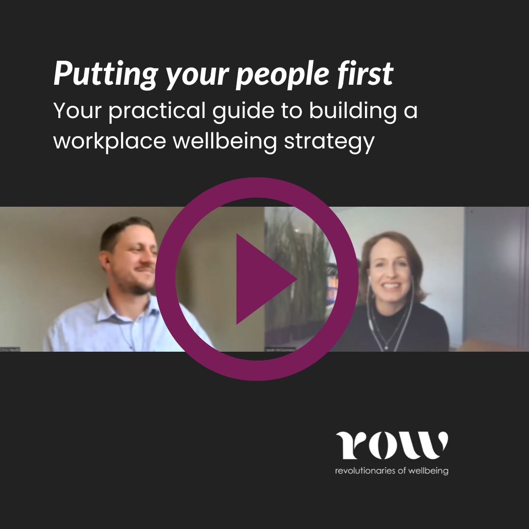 FREE workplace wellbeing resources | Wellness Managers - ROW